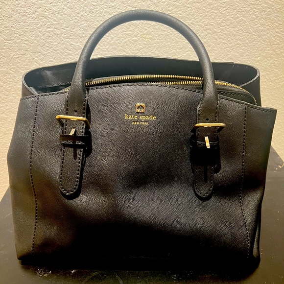 kate spade | Bags | Kate Spade Ariel Cover Tote Black | Poshmark